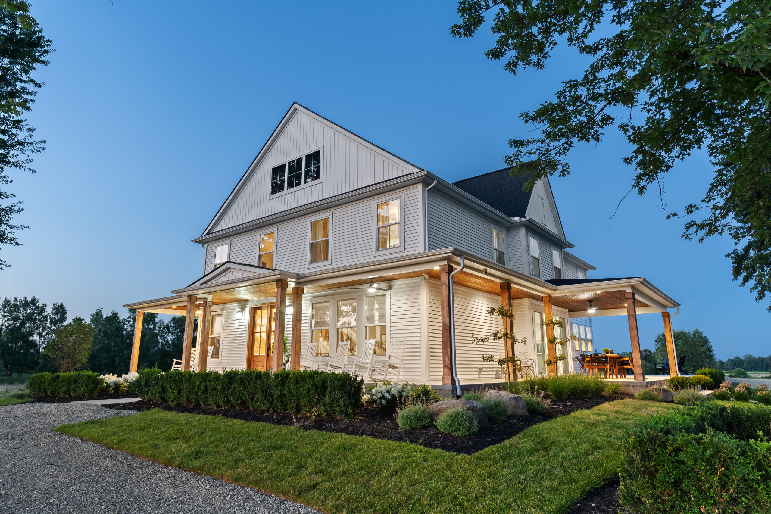 Authentic Farmhouse in an Exquisite Country Setting - TK Design ...